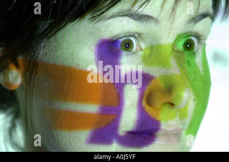 ebay female face Stock Photo - Alamy