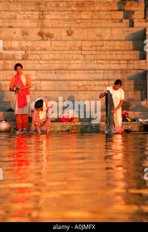 Bathing Women Lake Pichola, Rajasthan, India Stock Photo - Alamy