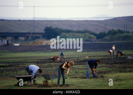 Shirebrook Colliery Derbyshire UK: Miners underground at Shirebrook ...