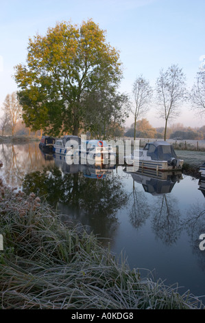 Boats near Hoe Mill Lock on the River Chelmer and Blackwater Navigation ...
