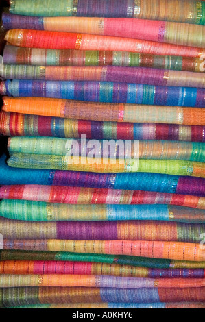 Brightly patterned Fabrics Stock Photo - Alamy