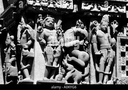 Khajuraho India Temple Reliefs Kuma Satra Stock Photo - Alamy