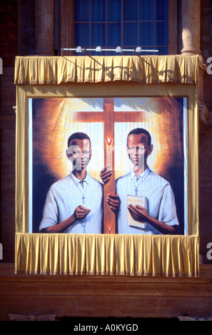 Rome Vatican Italy Beatification Of Ugandan Martyrs 20/10/2002 Stock ...