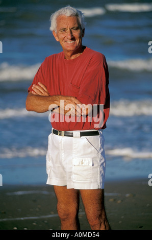 Australia older men on the beach at Narrabeen in Sydney Australia Stock ...