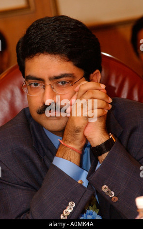 Indian businessman Kumar Mangalam Birla Chairman of Aditya Birla Group ...