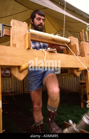 A bodger bodging Stock Photo - Alamy
