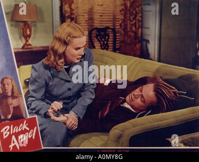 BLACK ANGEL, Dan Duryea, June Vincent, 1946 Stock Photo - Alamy
