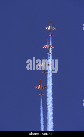 Team Iskry TS11 Ikskra Formation Flypast Polish Display Team Fairford ...