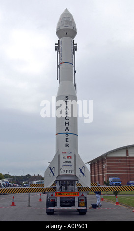 The Starchaser rocket during its tour around Britain UK Stock Photo - Alamy