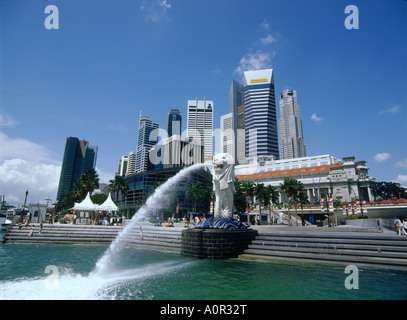 new Merlion Park Stock Photo - Alamy