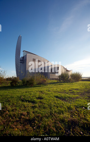 Crossness sewage treatment works sludge incinerator, south-east London ...