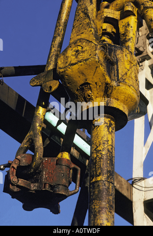 Industrial drilling rig Stock Photo - Alamy