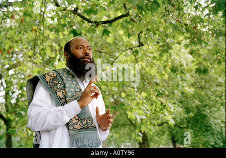 Islamic Preacher. Speakers Corner, Hyde Park, London, England Stock ...