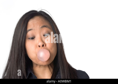 Portrait of a happy Asian woman Stock Photo - Alamy