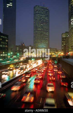 Boston highway traffic jam in 2001 Stock Photo - Alamy