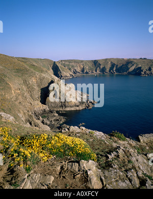 UK, Channel Islands, Sark, South Coast Lighthouse Stock Photo - Alamy