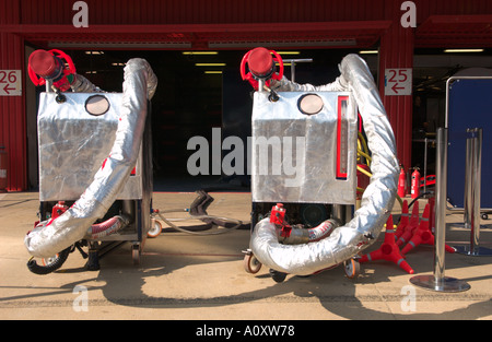 Formula One refueling machine Stock Photo - Alamy