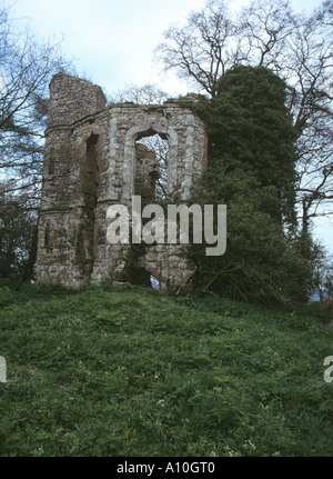 Dinton Castle Ruin Bucks Stock Photo - Alamy