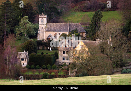 Owlpen Manor, Uley, Gloucestershire, England Stock Photo - Alamy