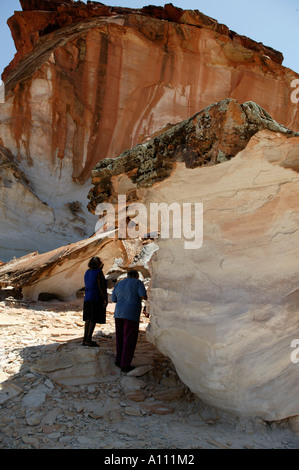 Australia Alice Springs Aboriginal Women Stock Photo - Alamy