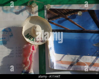 detail of mexican restaurant in rome italy Stock Photo - Alamy