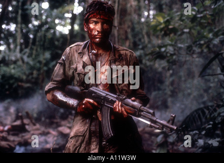Platoon Year 1986 Director Oliver Stone Shooting picture Stock Photo ...