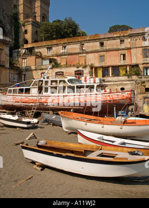 Slipway beach on the corner of Via Marina Piccola overlooked by the ...