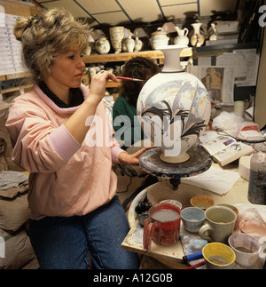 Ceramic hand made studio fine coil art clay bowl pot pottery UK Stock ...