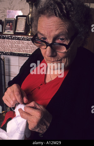 Traditional Carrickmacross Irish Lace Stock Photo - Alamy