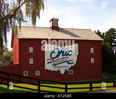 Ohio Bicentennial Barns Stock Photo - Alamy