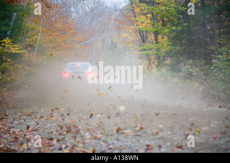 Rally Racing in Fall Stock Photo - Alamy