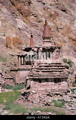 Gompas in the Ladakh valley, India Stock Photo - Alamy