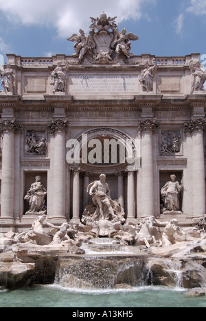 An external view of the famous Trevi fountain Stock Photo - Alamy