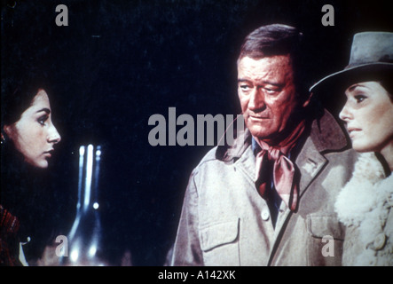 RIO LOBO, John Wayne, Jennifer O'Neill, 1970 Stock Photo - Alamy