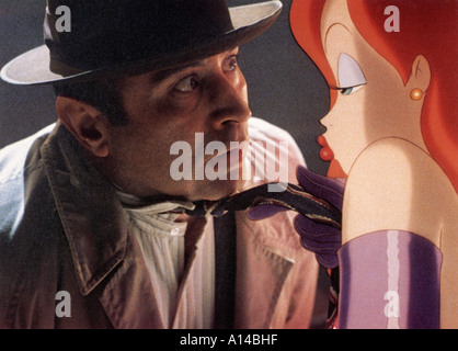 WHO FRAMED ROGER RABBIT, Bob Hoskins, Roger Rabbit, 1988. ©Buena Vista ...
