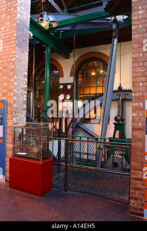 Steam train display at the Museum of Science and Industry in Manchester ...