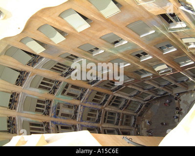 Casa Mira Le Pedrera Gaudi Barcelona Stock Photo - Alamy