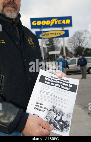 Goodyear Tire Strike Stock Photo - Alamy