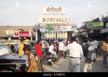 Borivali Railway Station western suburban old structure of the British ...