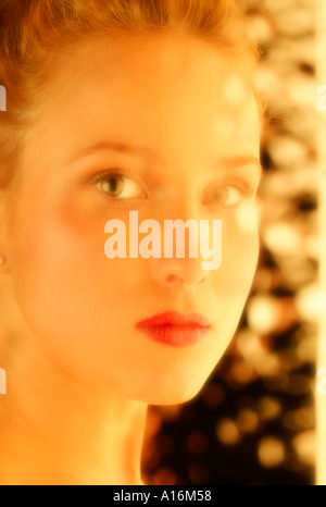 Loneliness. Young graceful beautiful woman, balerina in white wedding ...