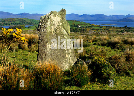 Drombeg prehistoric stone circle henge Cork Irish Ireland Stock Photo ...