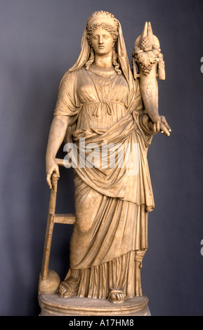 statue Fortune Lady Luck Roman Money Italy Italian Stock Photo - Alamy