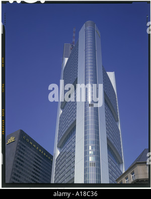 Commerzbank HQ, Frankfurt, 1991-1997. Architect: Sir Norman Foster and ...