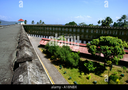 inside a cell of cellular jail, Andaman islands, India Stock Photo - Alamy
