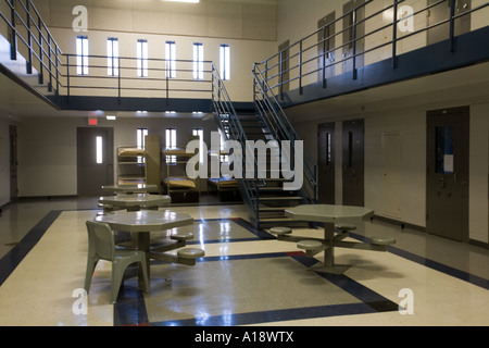 Cell interior at the Nebraska Correctional Center for Women in York ...