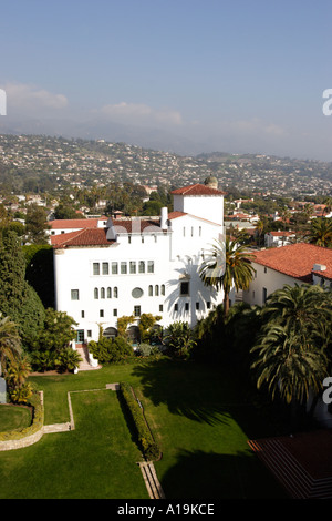 Santa Barbara Courthouse Municipal Building Santa Barbara California ...