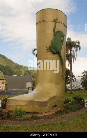 The Golden Gumboot - Tully Queensland Australia Stock Photo - Alamy