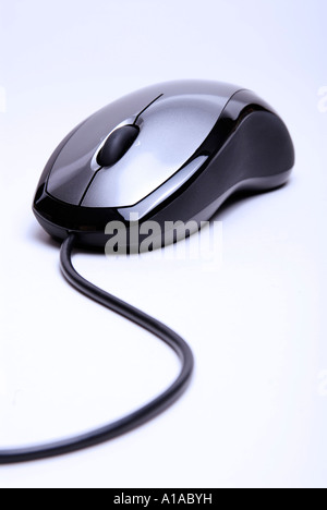 Computer mouse and cable Stock Photo - Alamy
