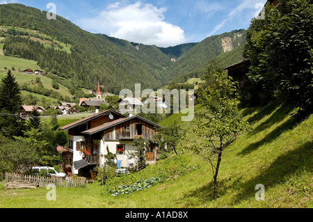 Luesen Luson in The Val di Luson Luesener Tal under the Plose near ...