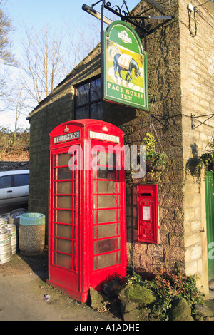 The Packhorse Inn, a traditional country pub, in the village of Little ...
